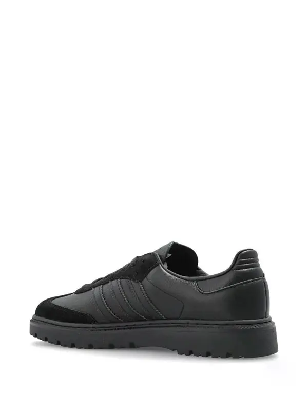 Adidas Samba Lx Panelled Lace-up Sneakers - Black