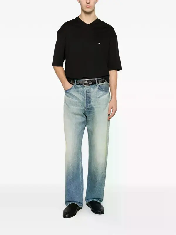 Emporio Armani V-neck Logo T-shirt