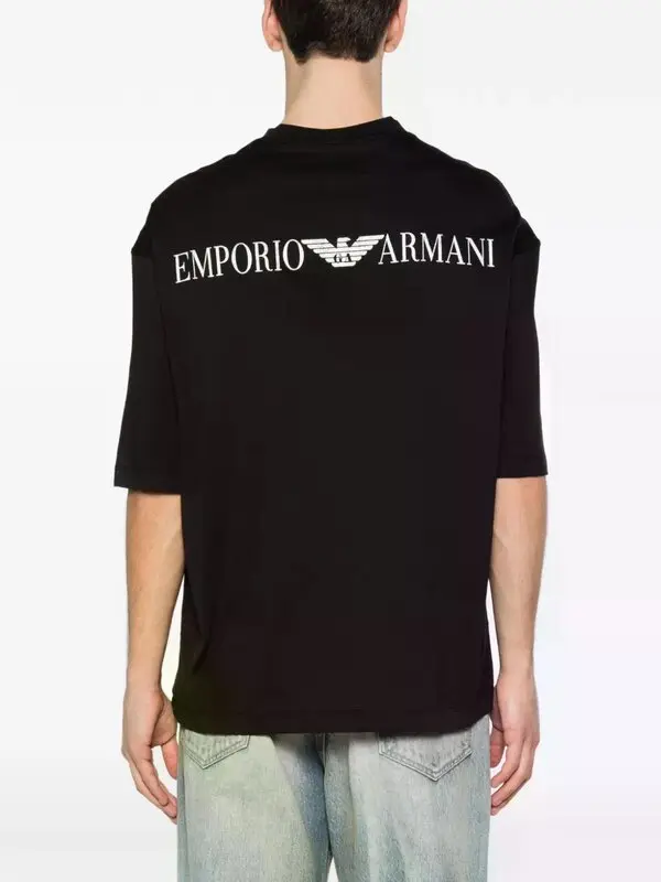 Emporio Armani V-neck Logo T-shirt