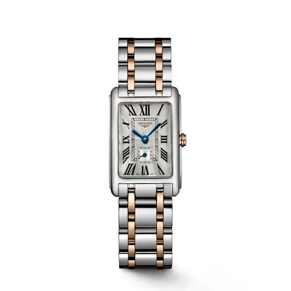 LONGINES Dolcevita White Dial Watch, 23.3mm X 37mm - 18k Stainless Steel
