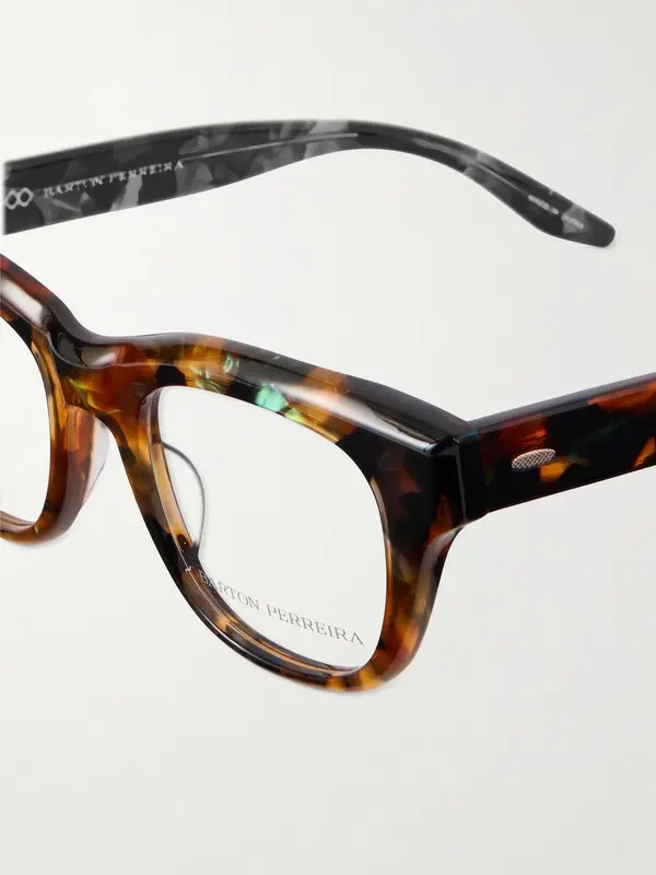 Barton Perreira Bridges Square-frame Optical Glasses - Tortoiseshell