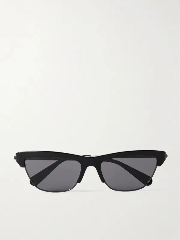 Dior D-moon B1i Acetate Sunglasses - Black