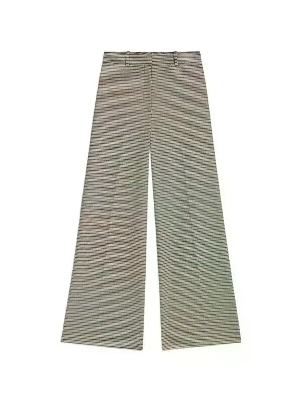 Hugo Patterned Wide-leg Trousers