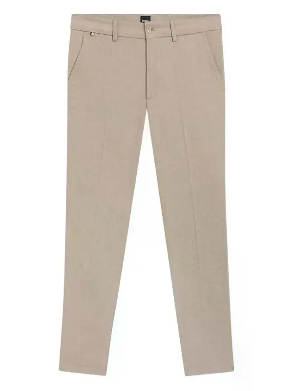 BOSS Button Trousers - Neutrals
