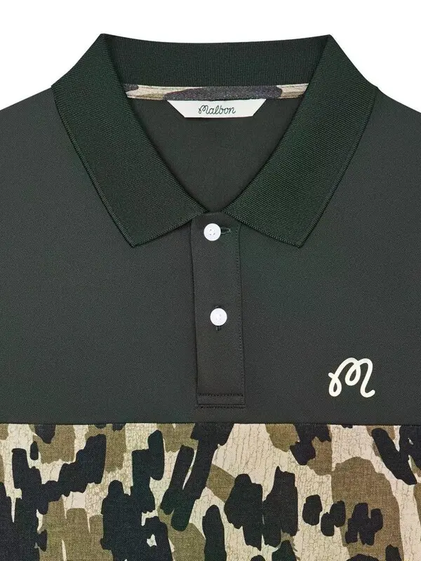 MALBON Camouflage-pattern Polo Shirt