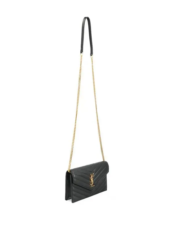 Saint Laurent Mini Cassandre Quilted Cross Body Bag