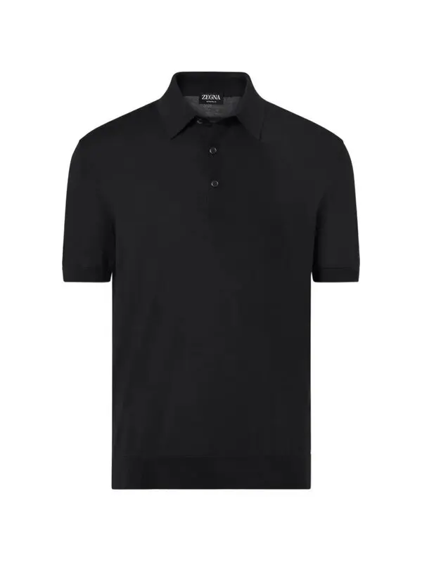 Zegna Polo Shirt - Black