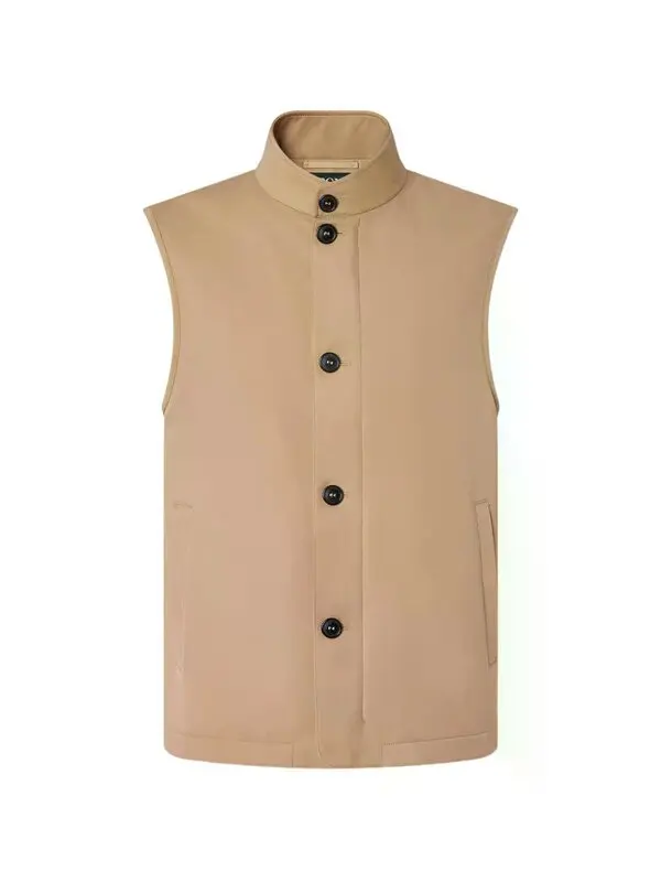 Zegna Button-up Gilet - Neutrals