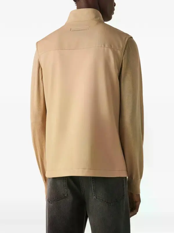 Zegna Button-up Gilet - Neutrals