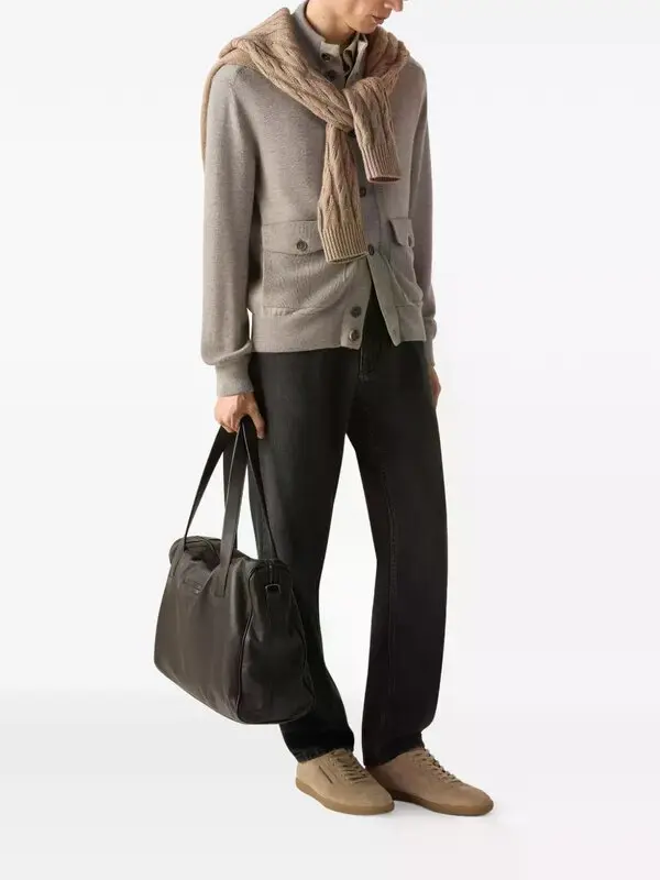 Zegna Button-up Cardigan - Neutrals
