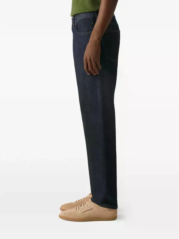 Zegna Rinse-washed Trousers - Blue