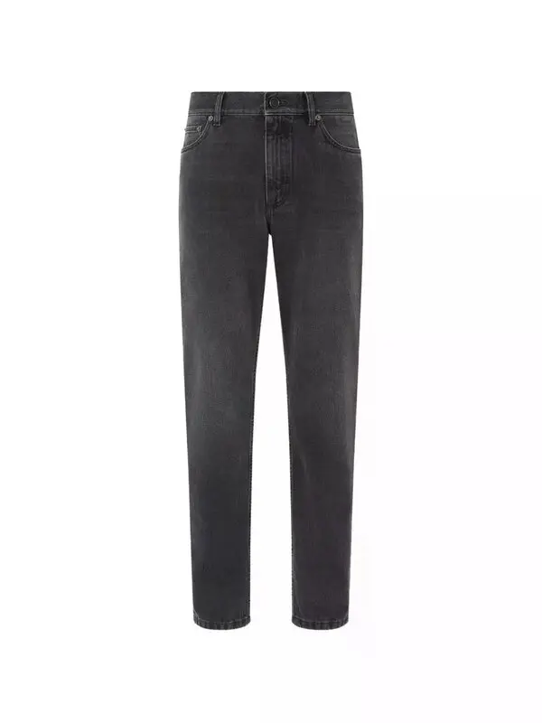 Zegna Roccia Stone-washed Jeans - Grey