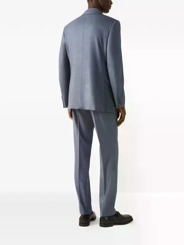 Zegna Centoventimila Wool Suit - Blue
