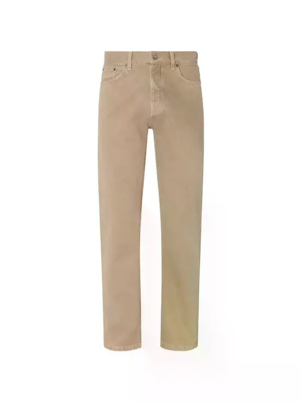 Zegna Roccia Cotton Trousers - Neutrals