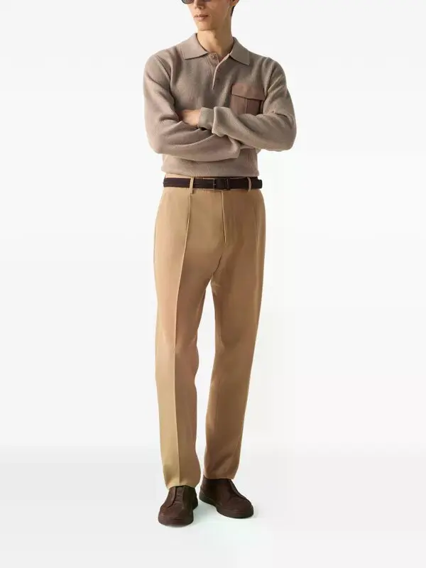 Zegna Pleated Trousers