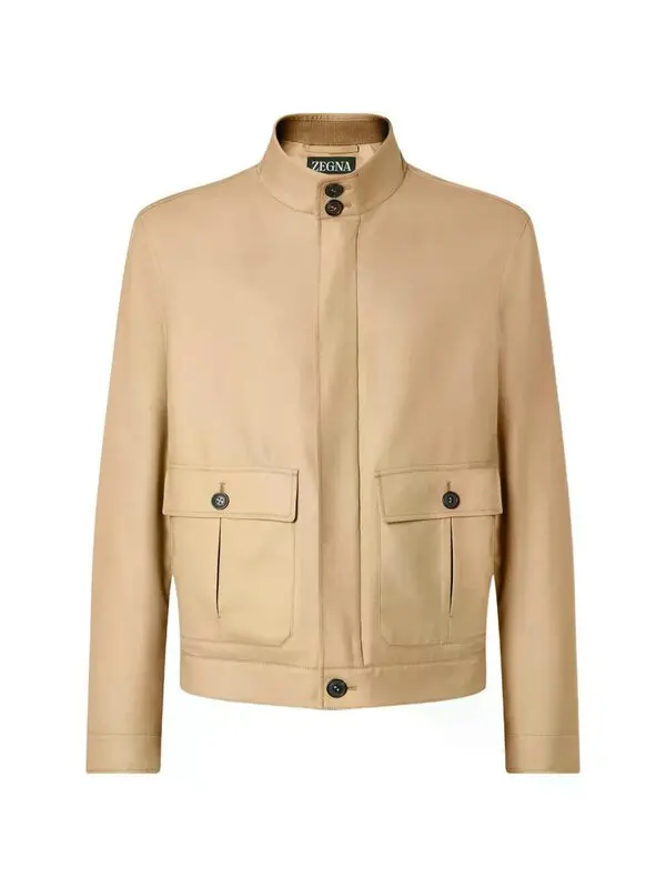 Zegna Jacket With Front Pockets