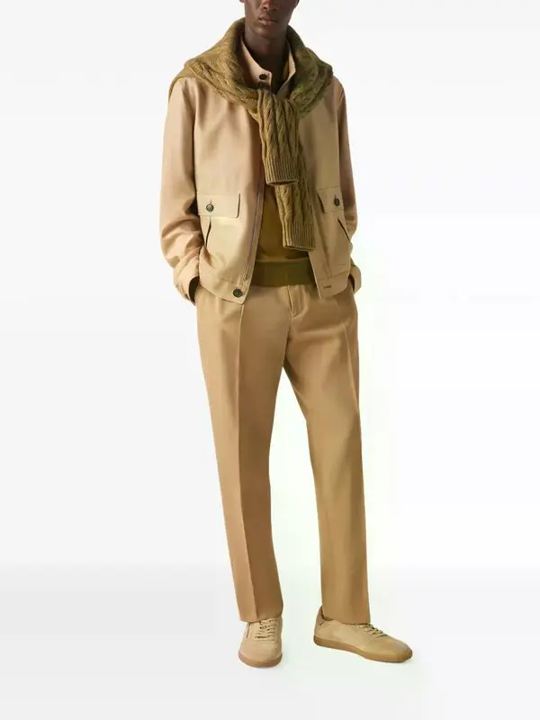 Zegna Jacket With Front Pockets