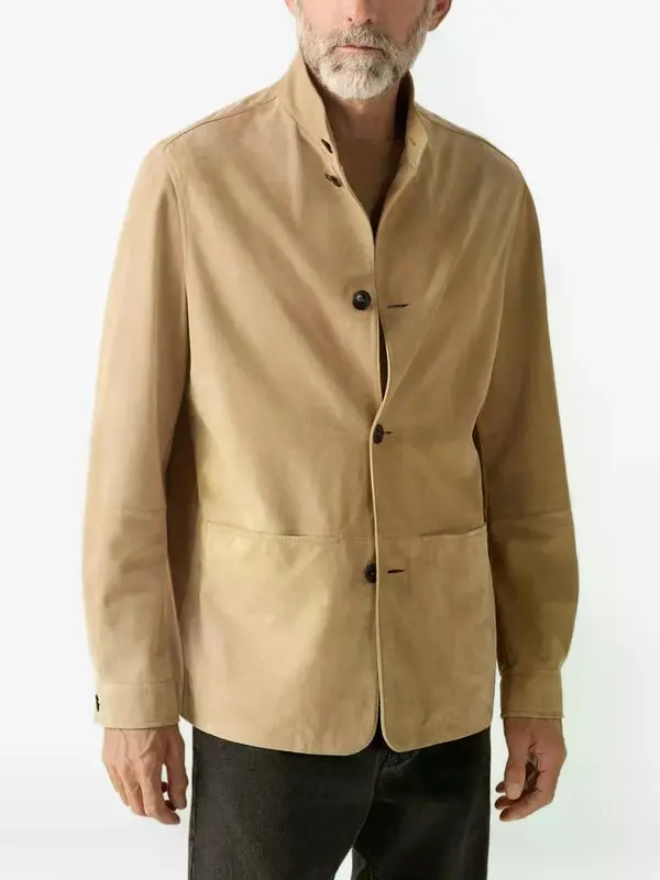 Zegna Il Conte Button-up Jacket - Neutrals