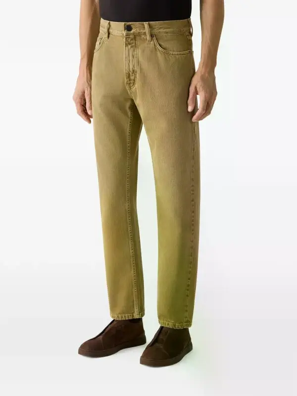 Zegna Cotton Trousers - Neutrals