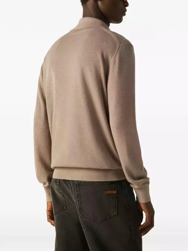 Zegna Polo-collar T-shirt