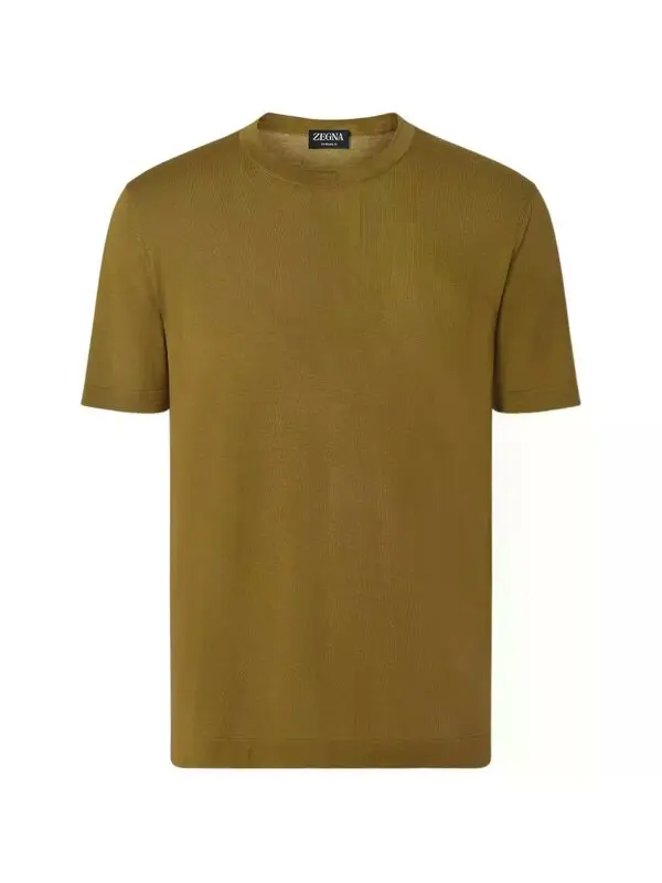 Zegna Wool T-shirt - Green