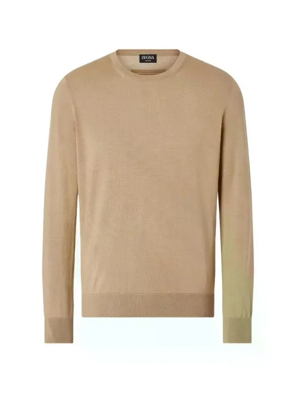Zegna Crew-neck Sweater - Neutrals