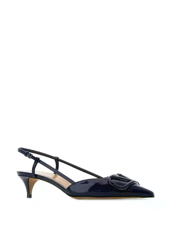 Valentino Garavani Vlogo Signature Pumps - Blue
