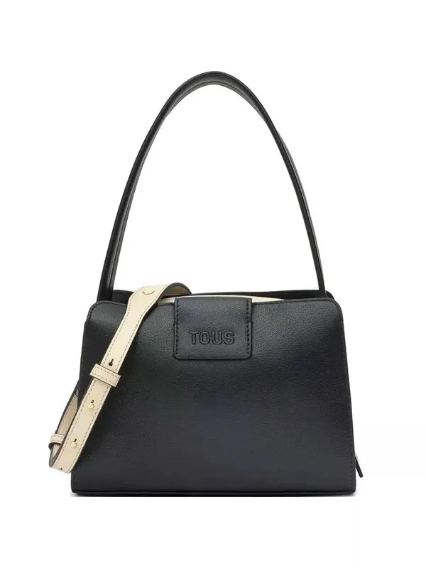 TOUS Logo-embossed Shoulder Bag - Black