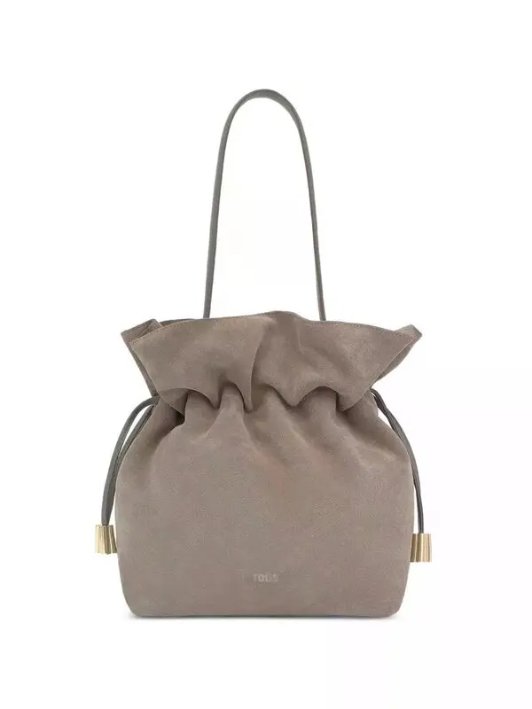 TOUS Suede Bucket Bag