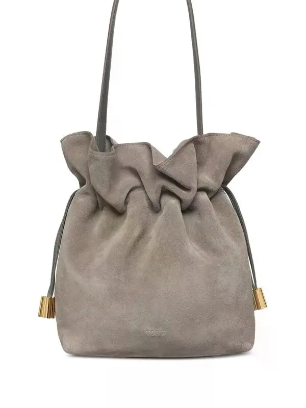 TOUS Suede Bucket Bag