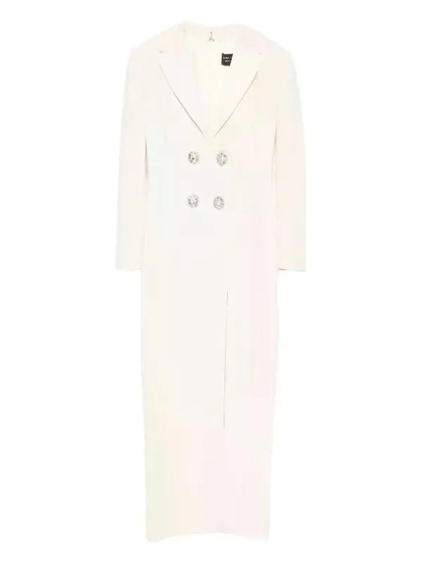 SIMONA CORSELLINI Embellished Split Dress