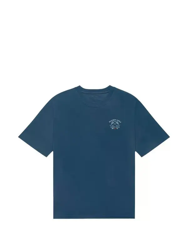 MALBON Logo-print T-shirt - Blue