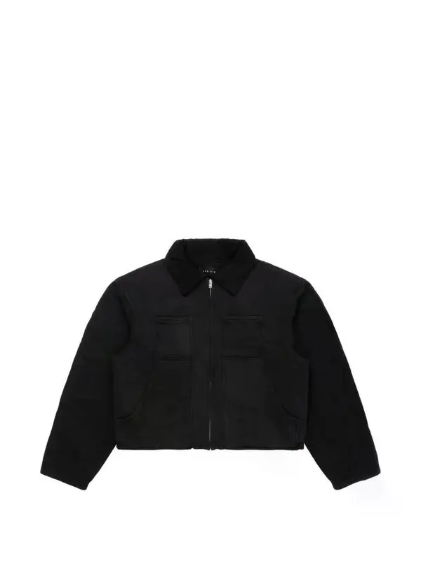LES TIEN Corduroy-collar Jacket