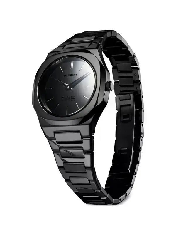D1 MILANO Ultra Thin 30mm Watch - Black