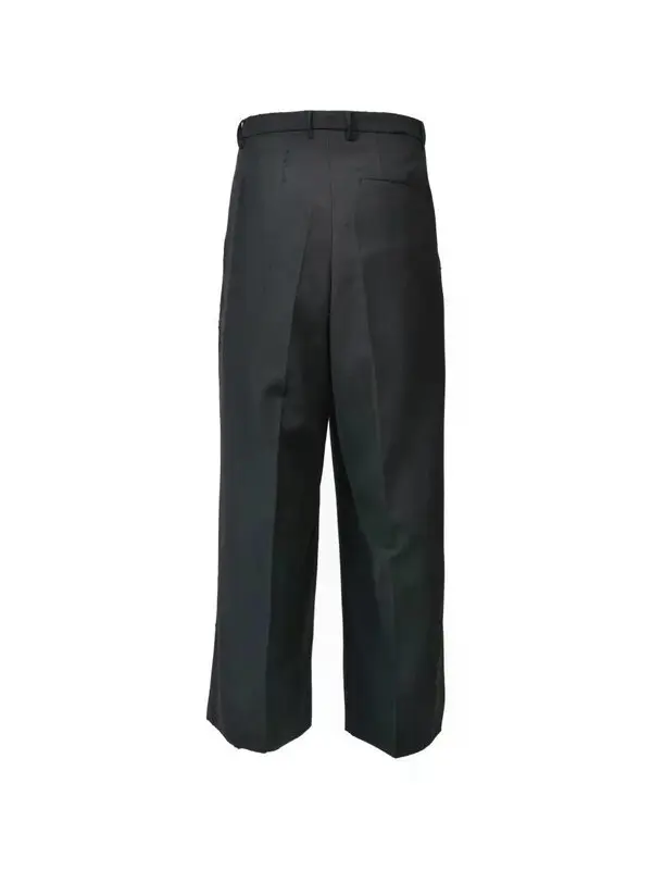 MASU Pleated Wide Leg Trousers