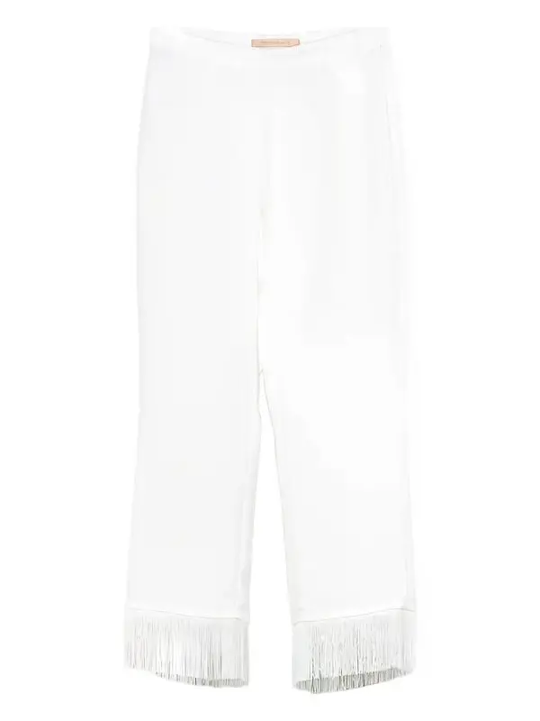 PENNYBLACK Fringe Hem Trousers
