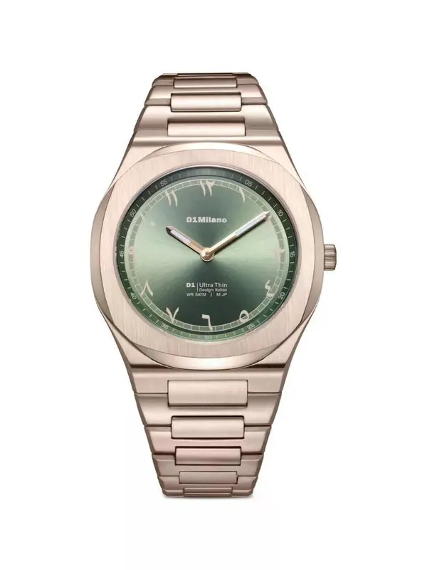 D1 MILANO Ultra Thin 39mm Watch - Green