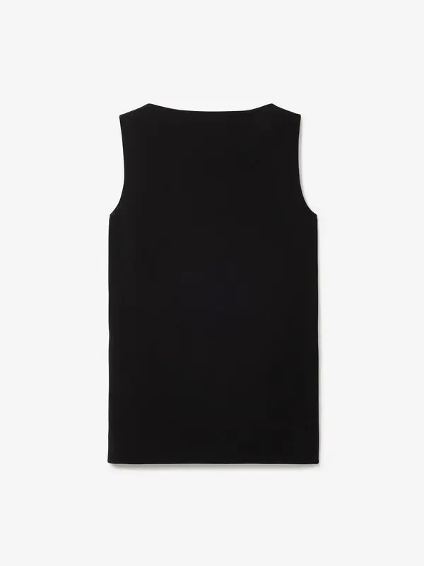 HOUSE OF DAGMAR Sleeveless Crepe Top