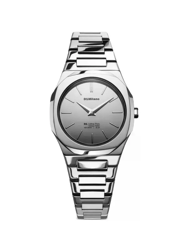 D1 MILANO Ultra Thin 30mm Watch - Silver