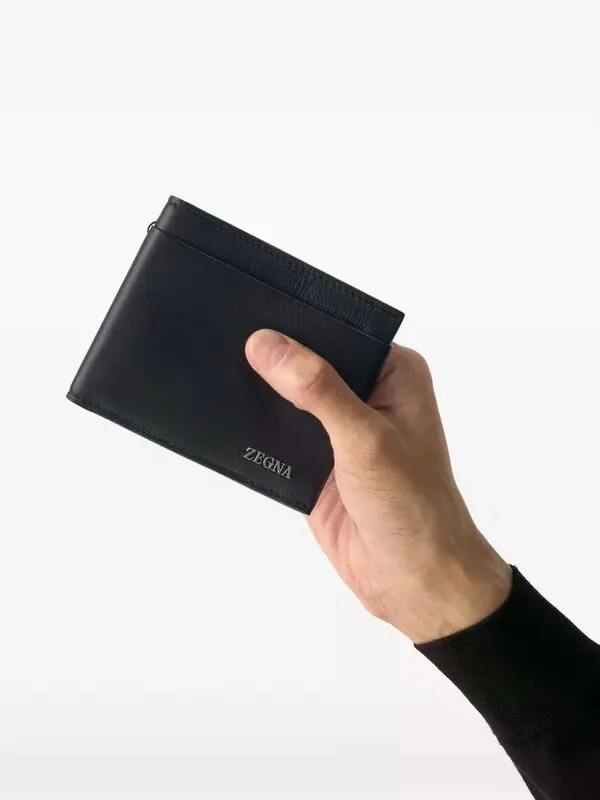Zegna Leather Billfold Wallet