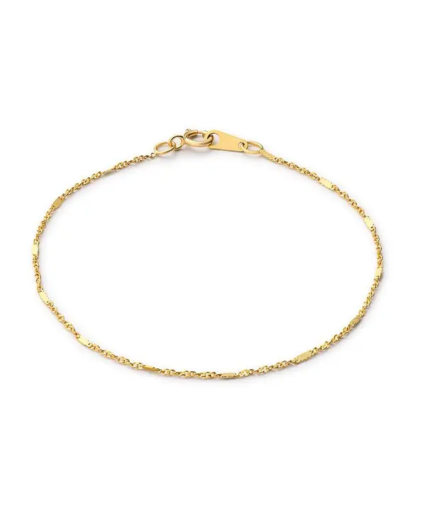 ANA LUISA Singapore Chain Bracelet - Gold