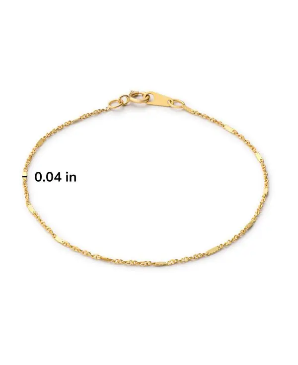 ANA LUISA Singapore Chain Bracelet