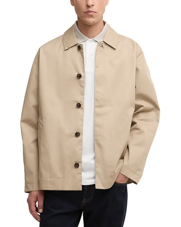 Barbour Short Rokig Waterproof Jacket - Washed Stone