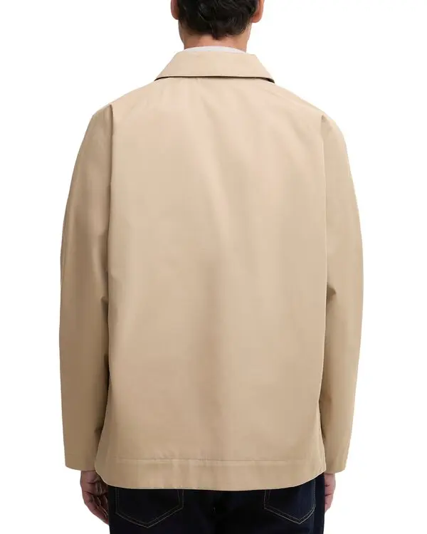 Barbour Short Rokig Waterproof Jacket - Washed Stone