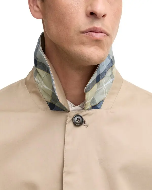 Barbour Short Rokig Waterproof Jacket - Washed Stone