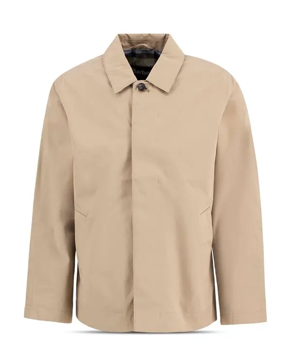 Barbour Short Rokig Waterproof Jacket - Washed Stone