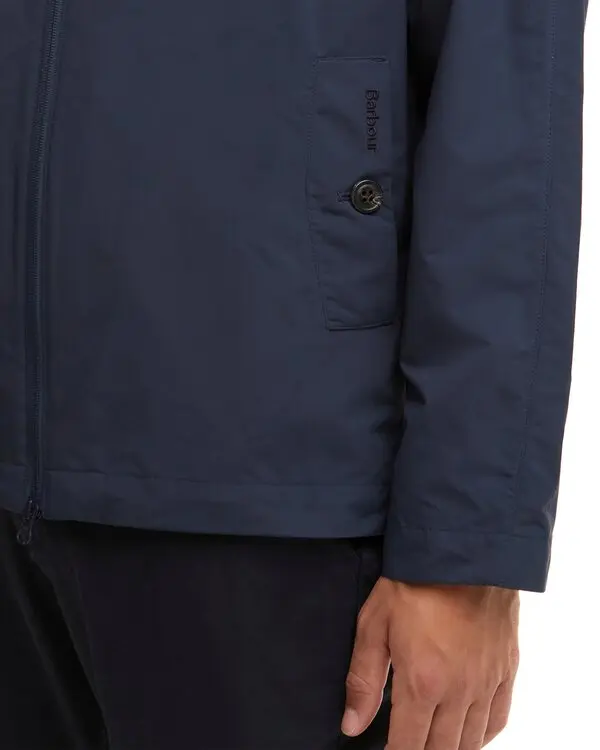 Barbour Rokig Hooded Showerproof Jacket - Navy