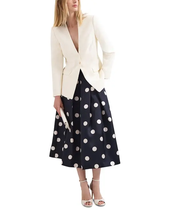 PHASE EIGHT Celeste Spot Print Skirt