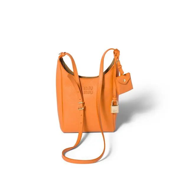 Miu Miu Leather Bucket Bag
