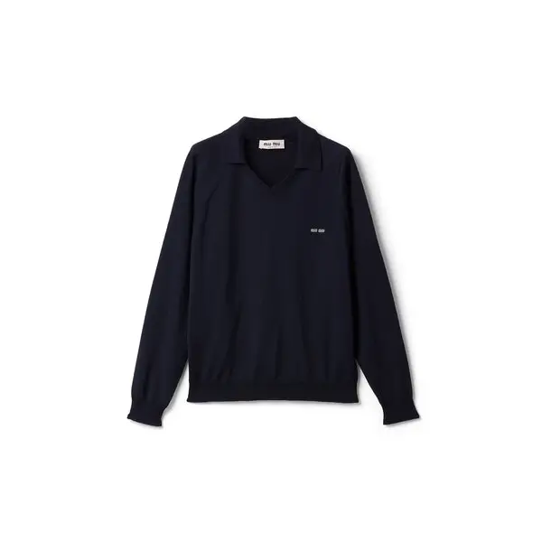 Miu Miu Wool Polo Sweater